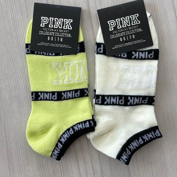 PINK Victoria's Secret | Accessories | 2 Pairs Pink Victorias Secret ...